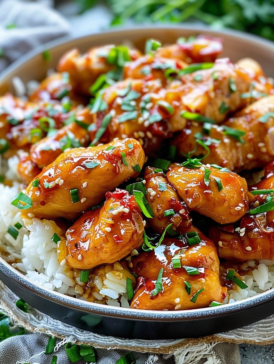 Honey Garlic Chicken Recipe - Recipe Flash