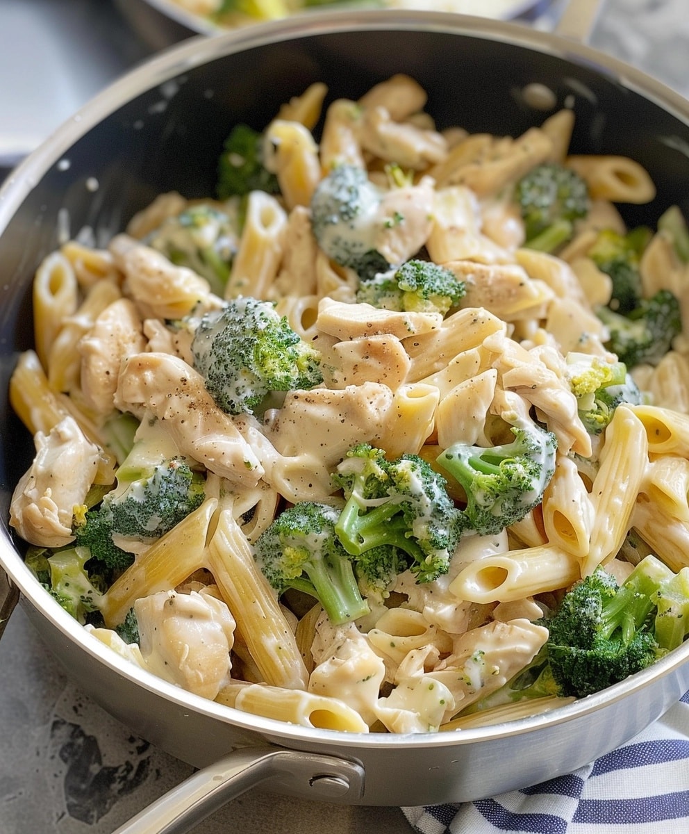 Chicken and Broccoli Pasta - Recipe Flash