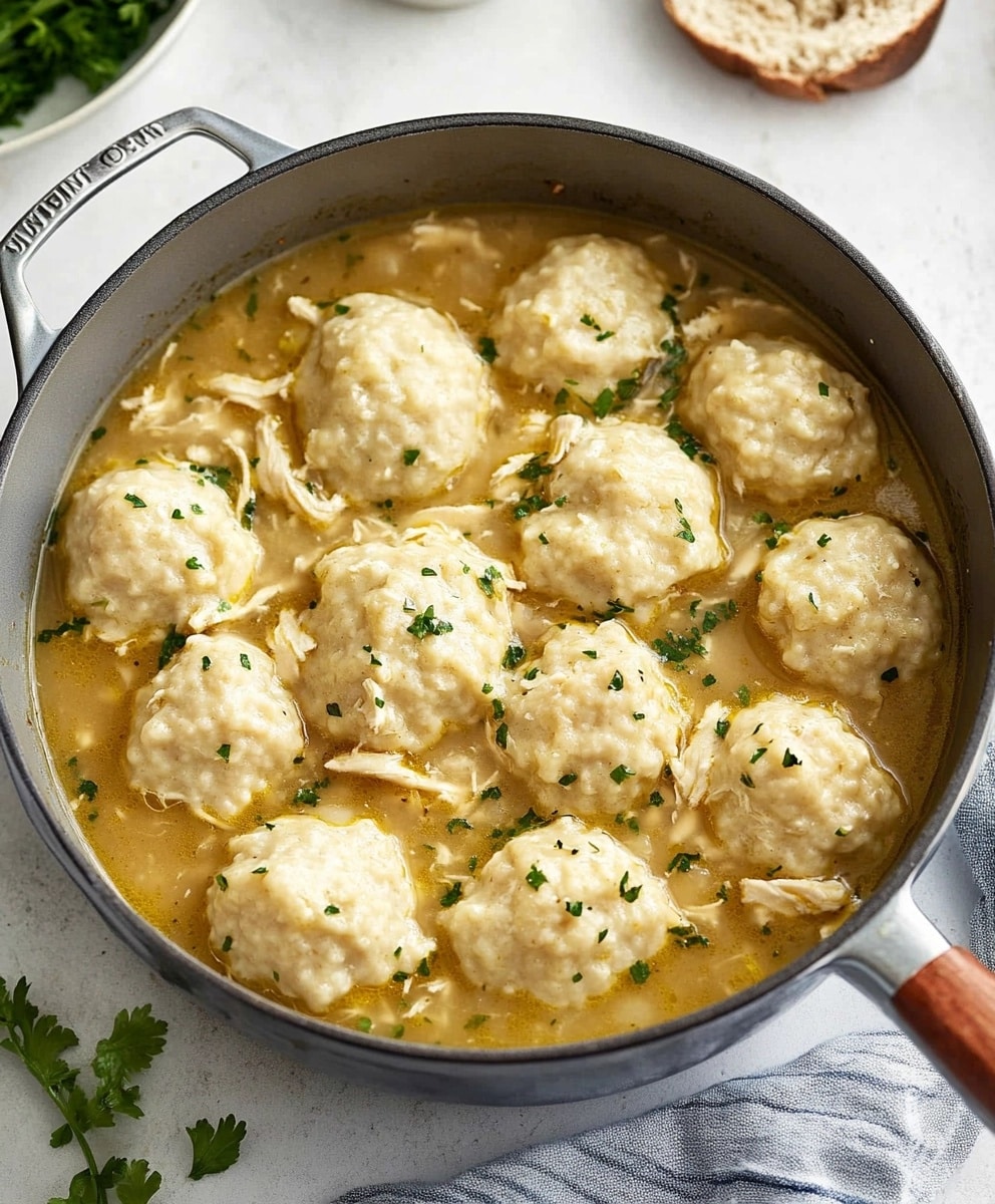 One Pot Chicken Dumpling Soup Recipe - Recipe Flash