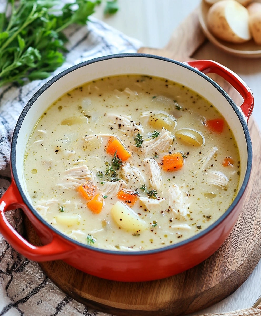 Chicken Potato Soup Recipe - Recipe Flash