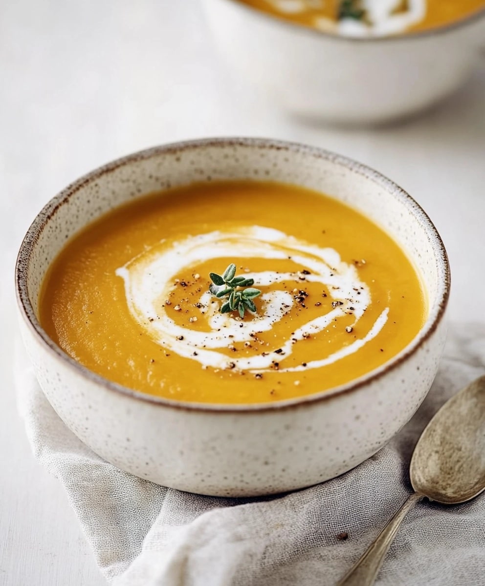 Roasted Sweet Potato Soup Recipe - Recipe Flash