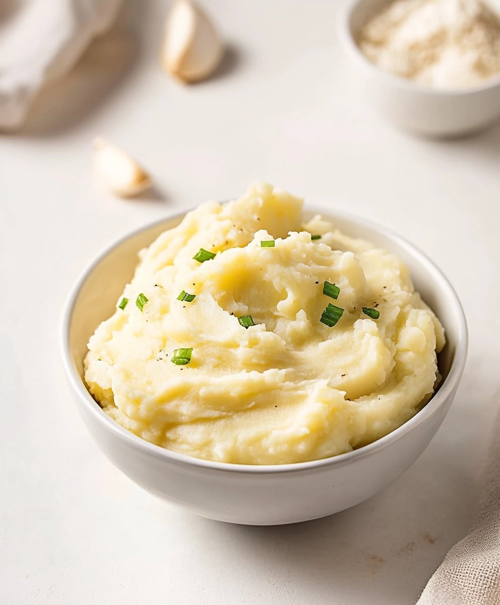 Garlic Mashed Potatoes Recipe - Recipe Flash