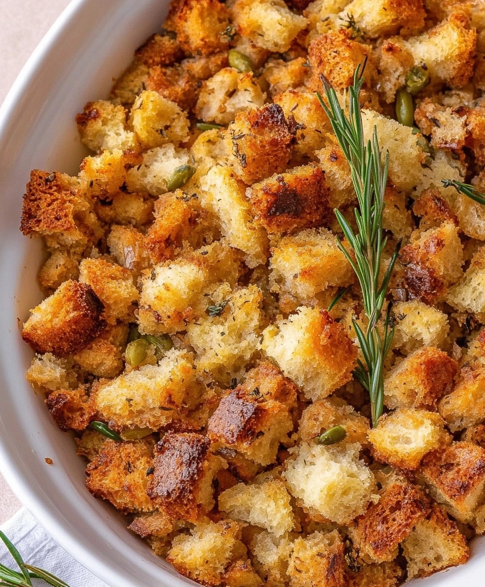 Grandma’s Thanksgiving Stuffing Recipe - Recipe Flash