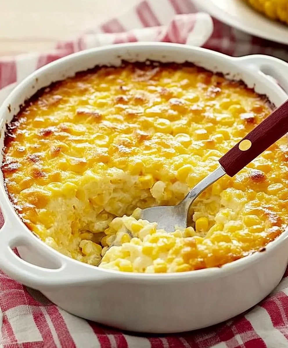Sweet Corn Pudding Recipe - Recipe Flash