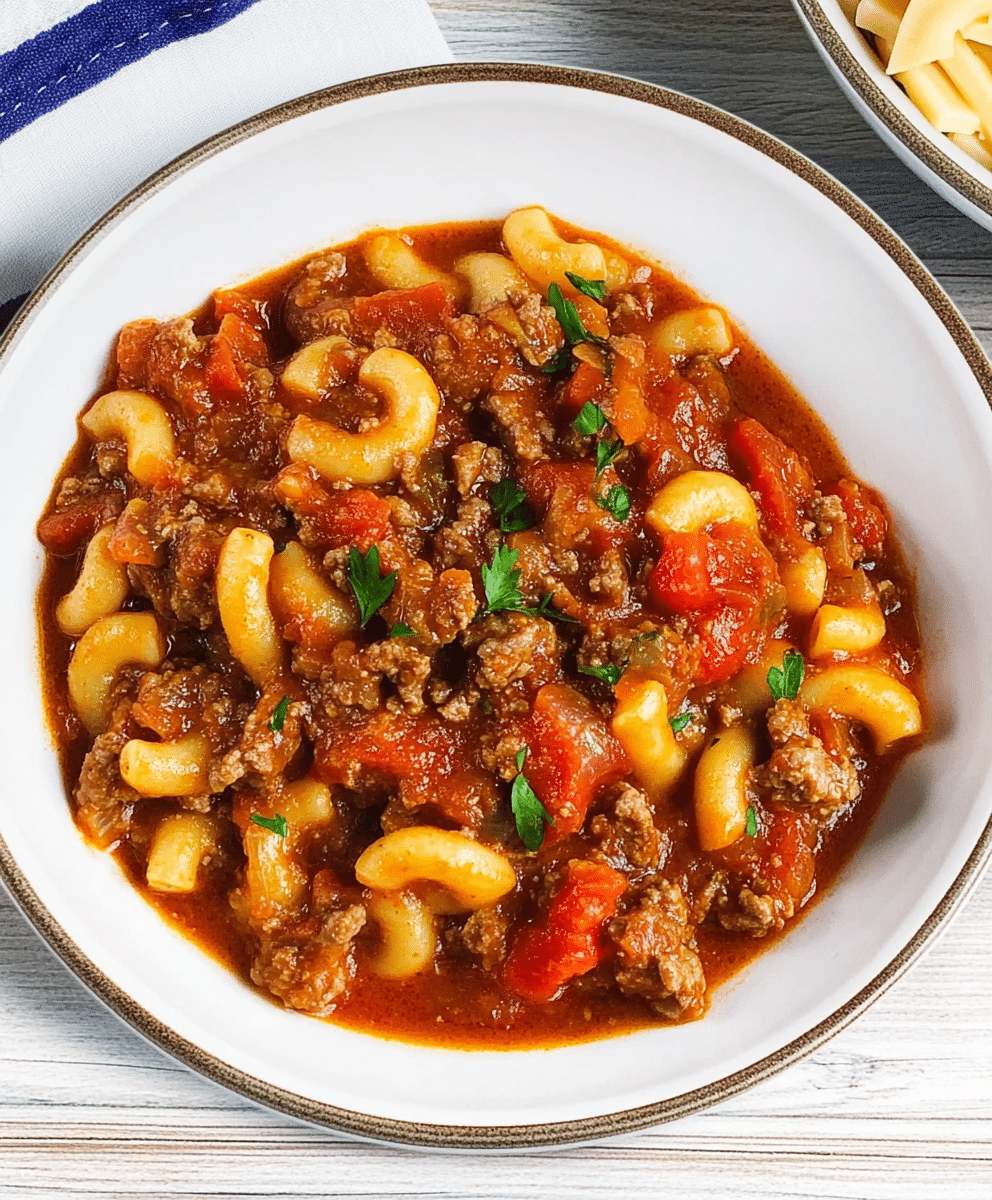 Slow Cooker Goulash Recipe - Recipe Flash