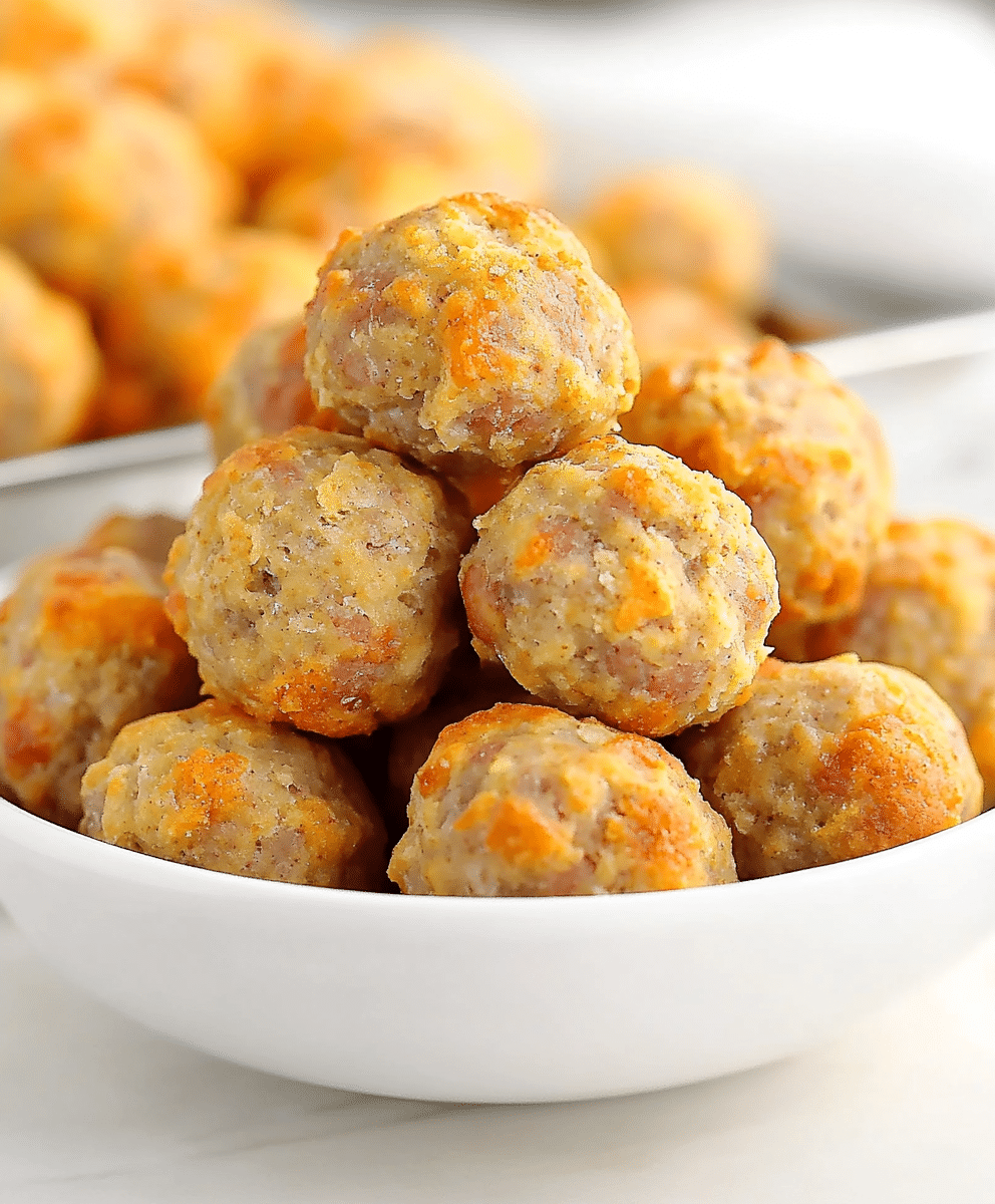 Bisquick Sausage Balls Recipe - Recipe Flash