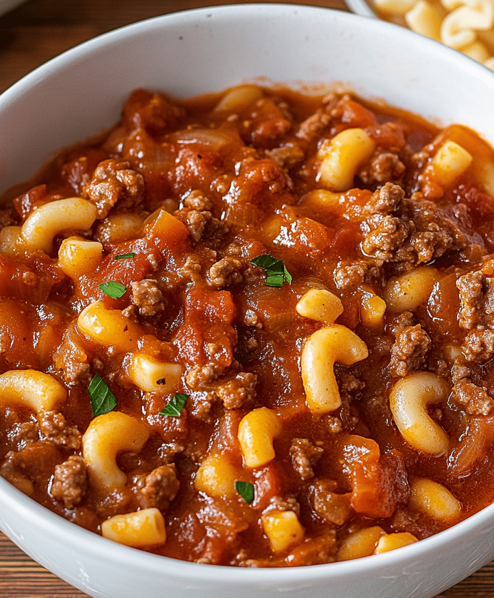 Easy Goulash Recipe - Recipe Flash