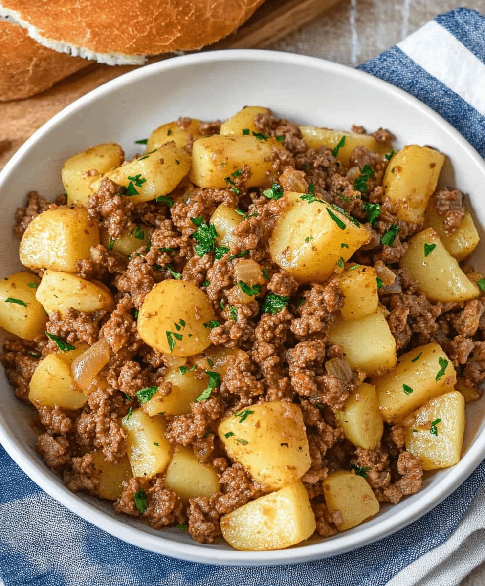Ground Beef And Potatoes Recipe - Recipe Flash