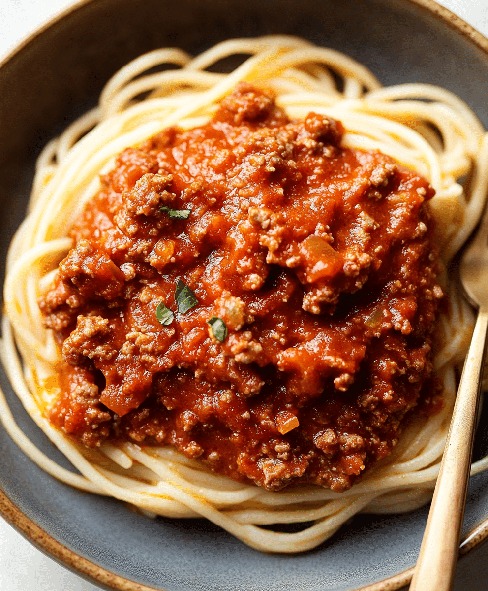 Meat Sauce Recipe - Recipe Flash