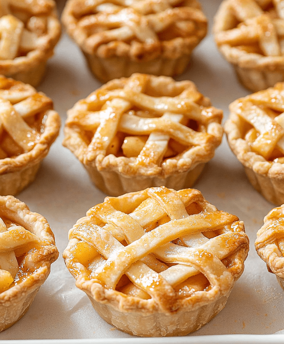 Muffin Tin Mini Apple Pies Recipe - Recipe Flash