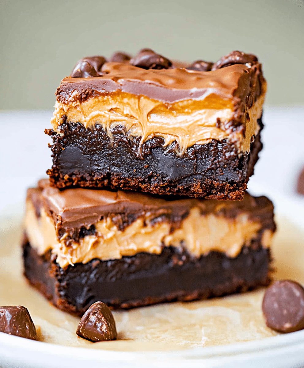 Outrageous Snickers Brownies Recipe - Recipe Flash