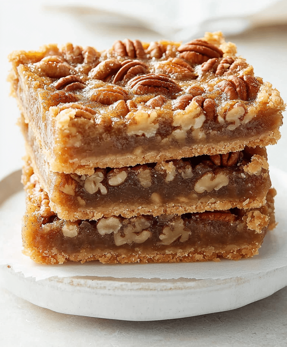 Pecan Pie Bars Recipe - Recipe Flash