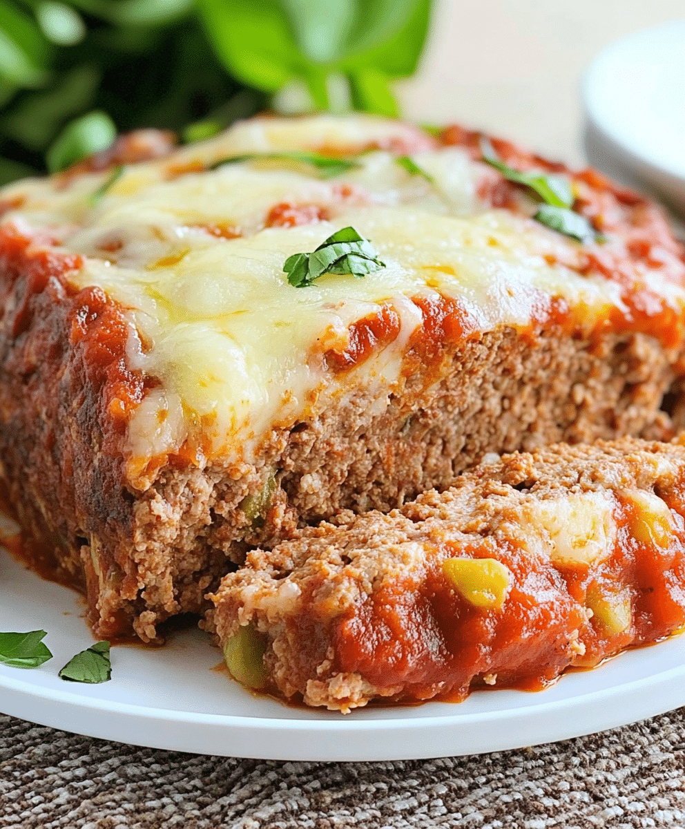 Easy Italian Meatloaf Recipe - Recipe Flash