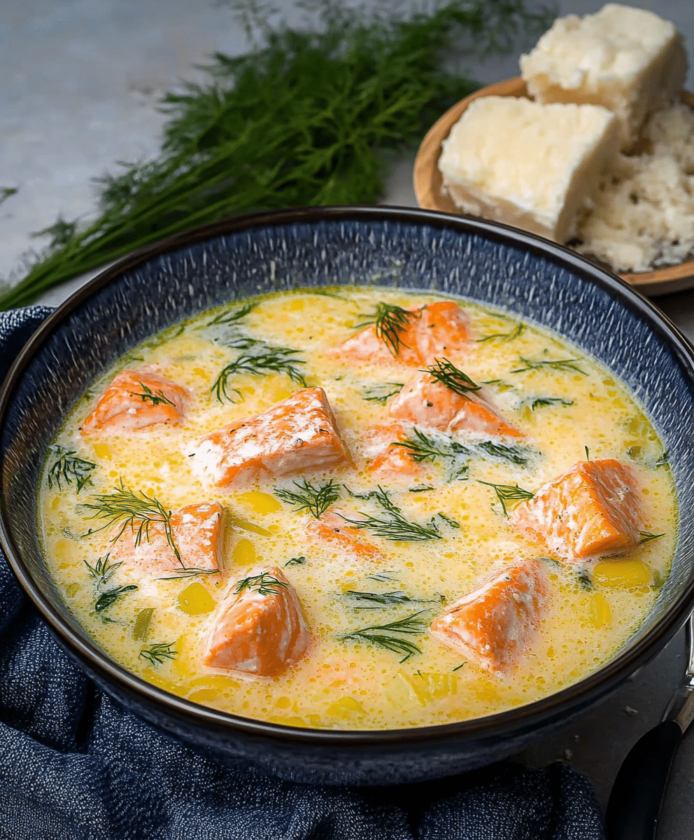 Finnish Salmon Soup (lohikeitto) Recipe - Recipe Flash