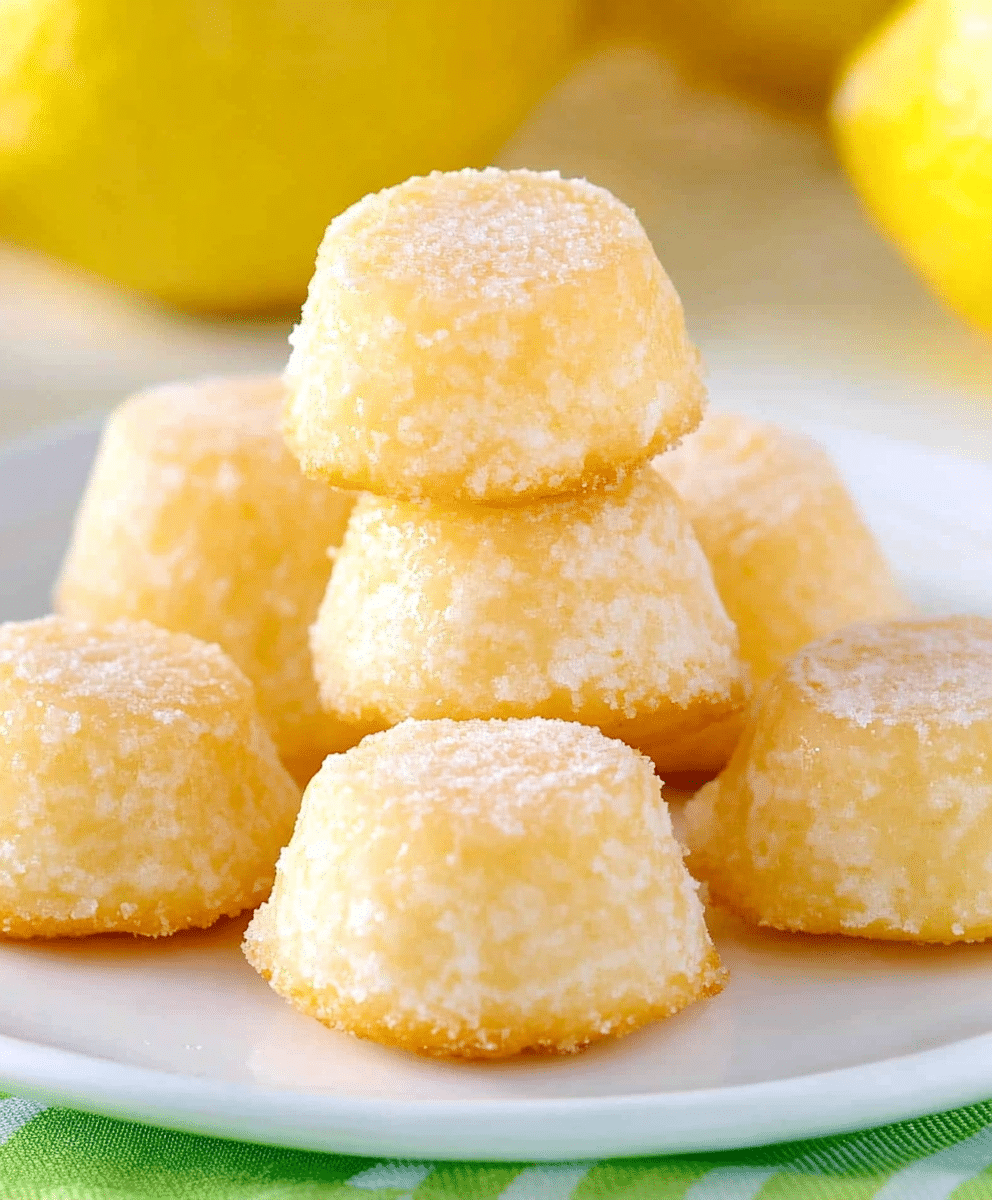 From Scratch Mini Lemon Drop Cakes Recipe - Recipe Flash
