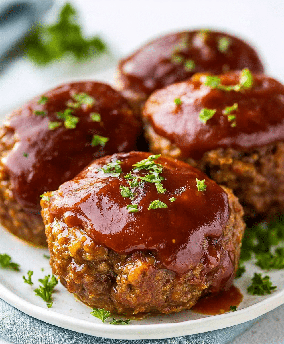 Mini Meatloaf Recipe - Recipe Flash