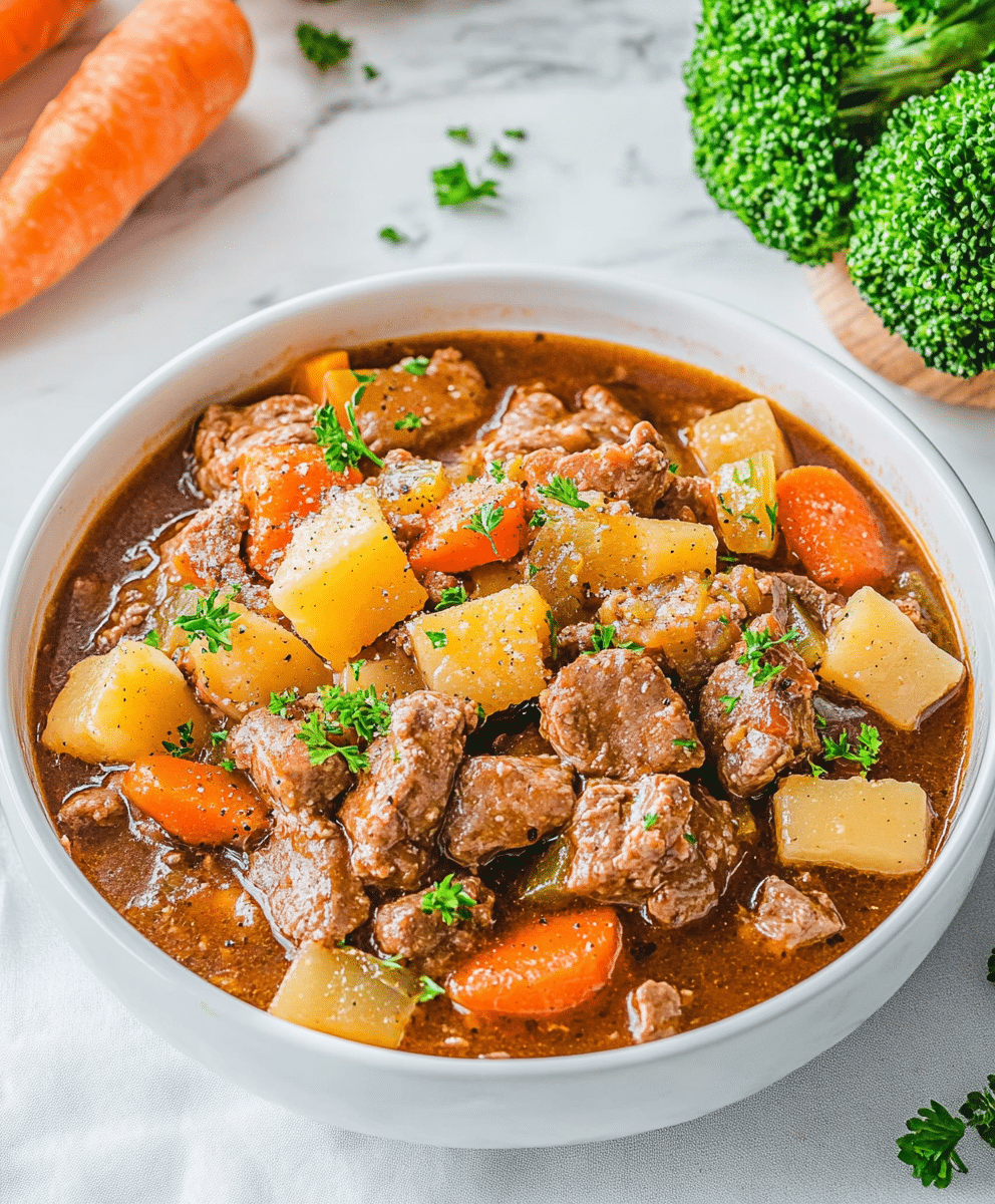 Old Fashioned Beef Stew Recipe - Recipe Flash