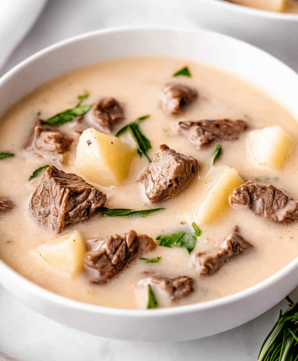 Steak And Potato Soup Recipe - Recipe Flash