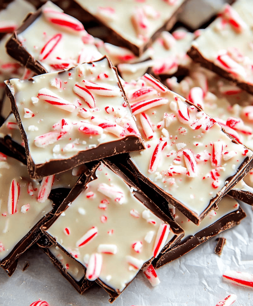 Chocolate Peppermint Bark Recipe - Recipe Flash