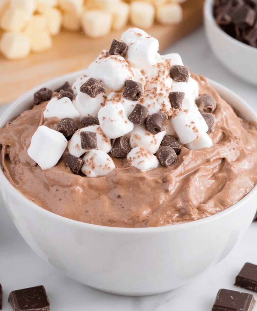 Hot Chocolate Dip Recipe With Marshmallow Fluff Recipe - Recipe Flash