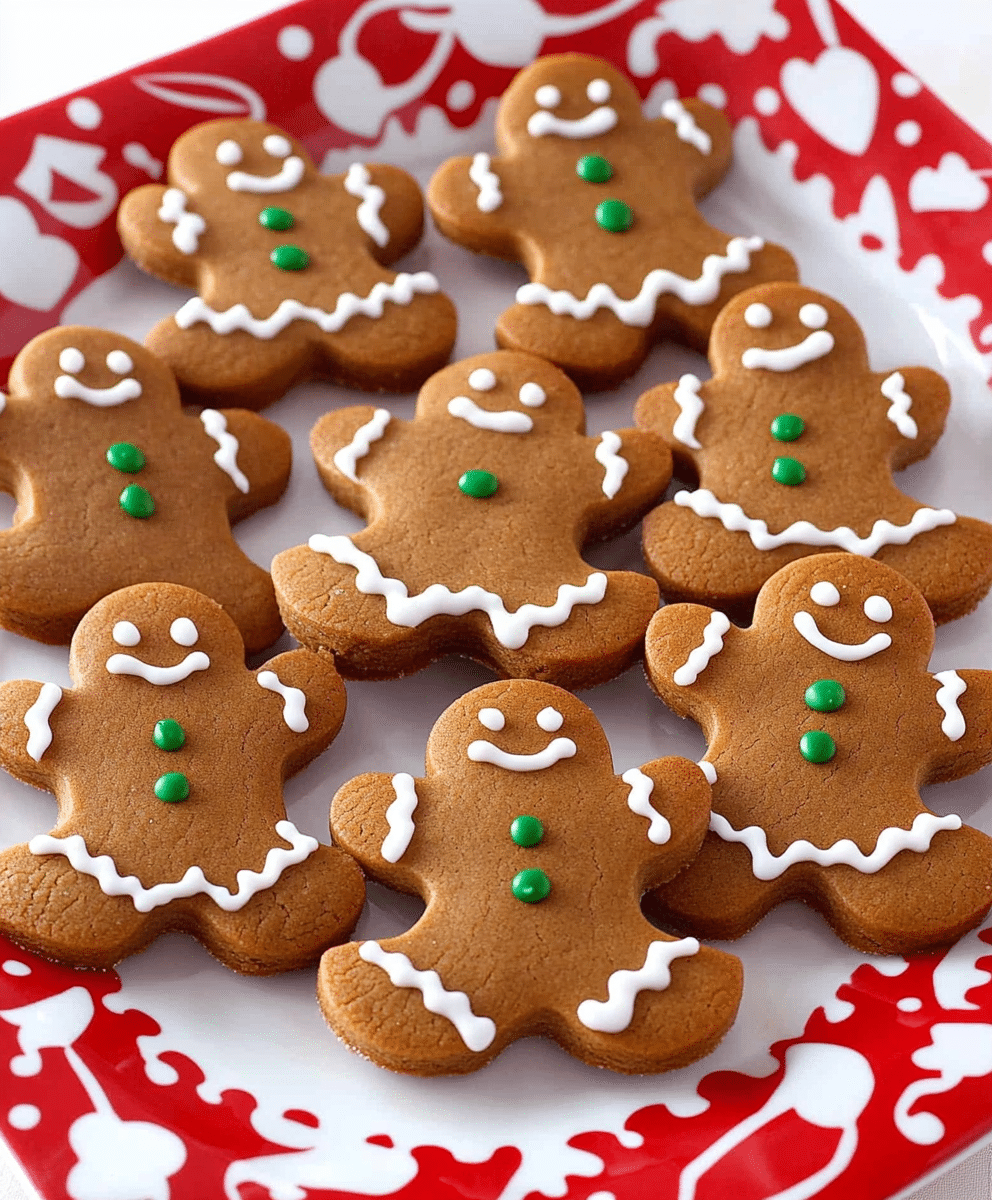 Soft & Chewy Gingerbread Men Cookies Recipe - Recipe Flash