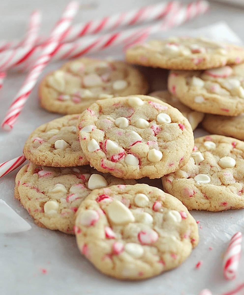 White Chocolate Peppermint Cookies Recipe - Recipe Flash