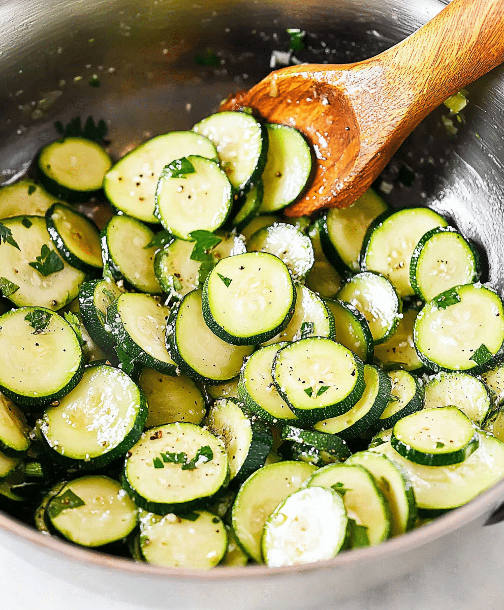Easy Sautéed Zucchini Recipe - Recipe Flash