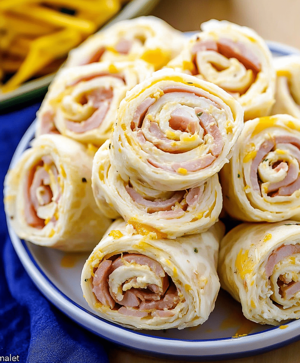 Ham And Cheese Roll Ups Recipe - Recipe Flash