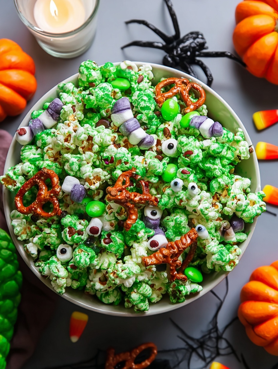 Witches’ Brew Popcorn - Fun Halloween Movie Snack - Recipe Flash