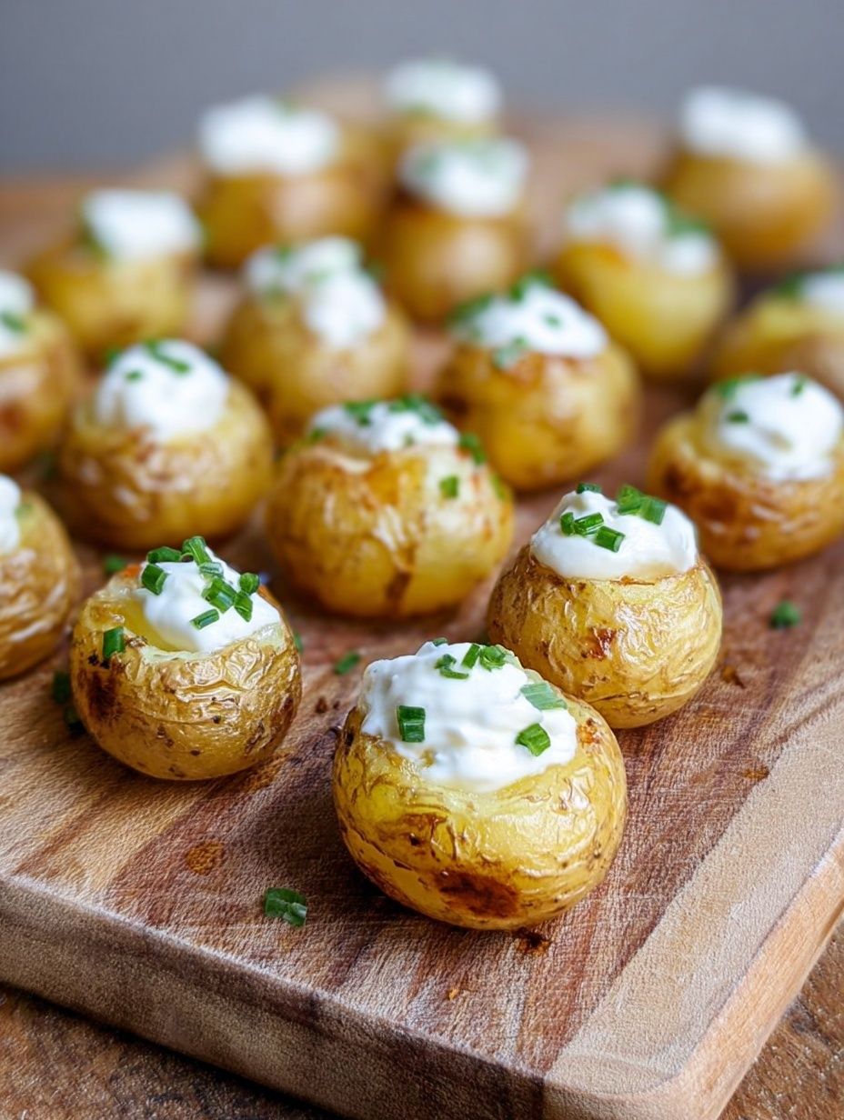 Mini Baked Potatoes Recipe