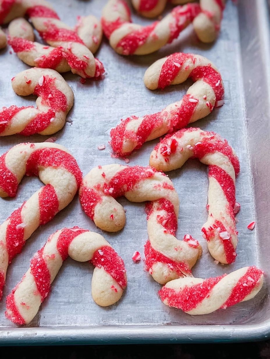 Candy Cane Cookies Recipe