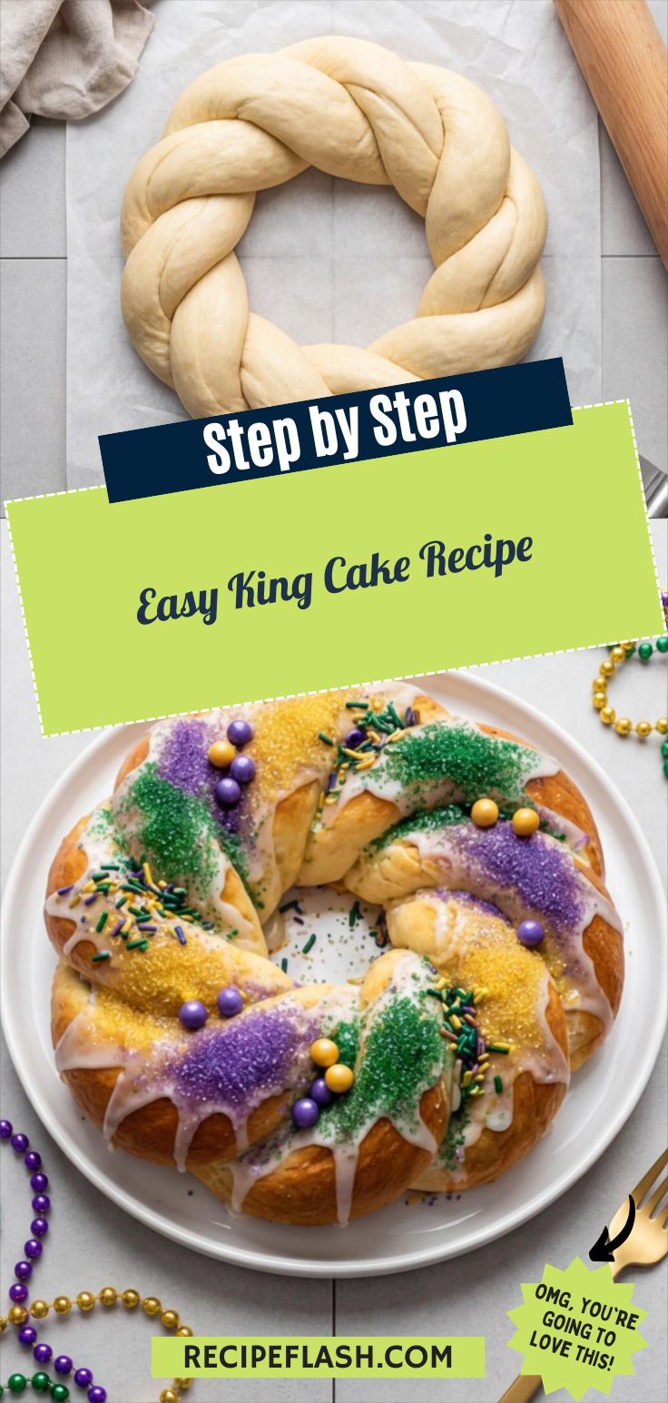 Easy King Cake Recipe