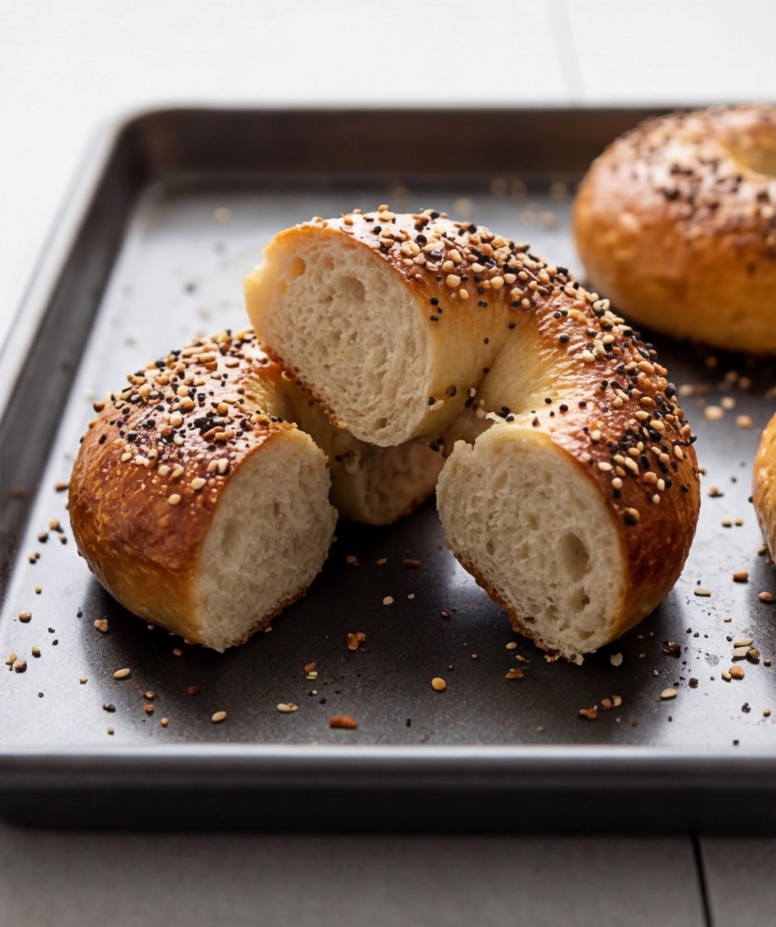 Greek Yogurt Bagels (5 Ingredients!) Recipe