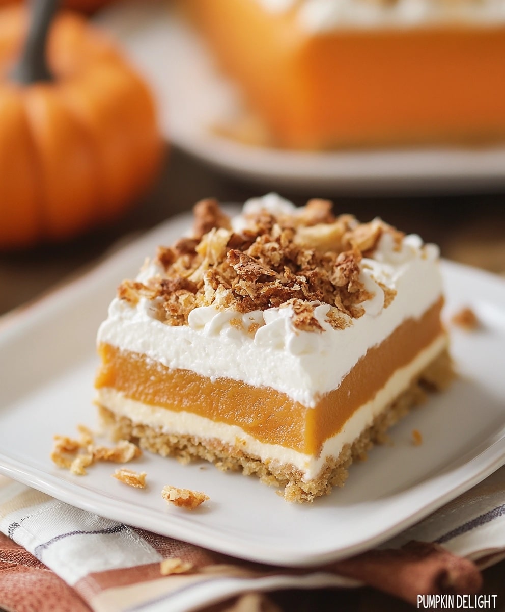 Pumpkin Delight Dessert Recipe - recipeflash.com