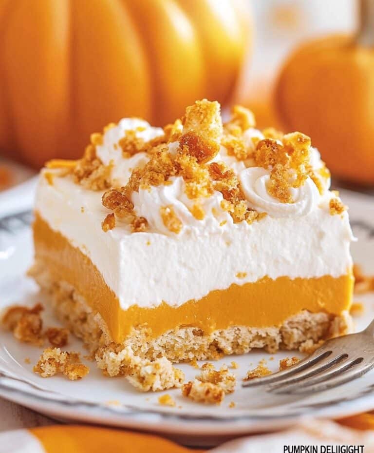 Pumpkin Delight Dessert Recipe - recipeflash.com